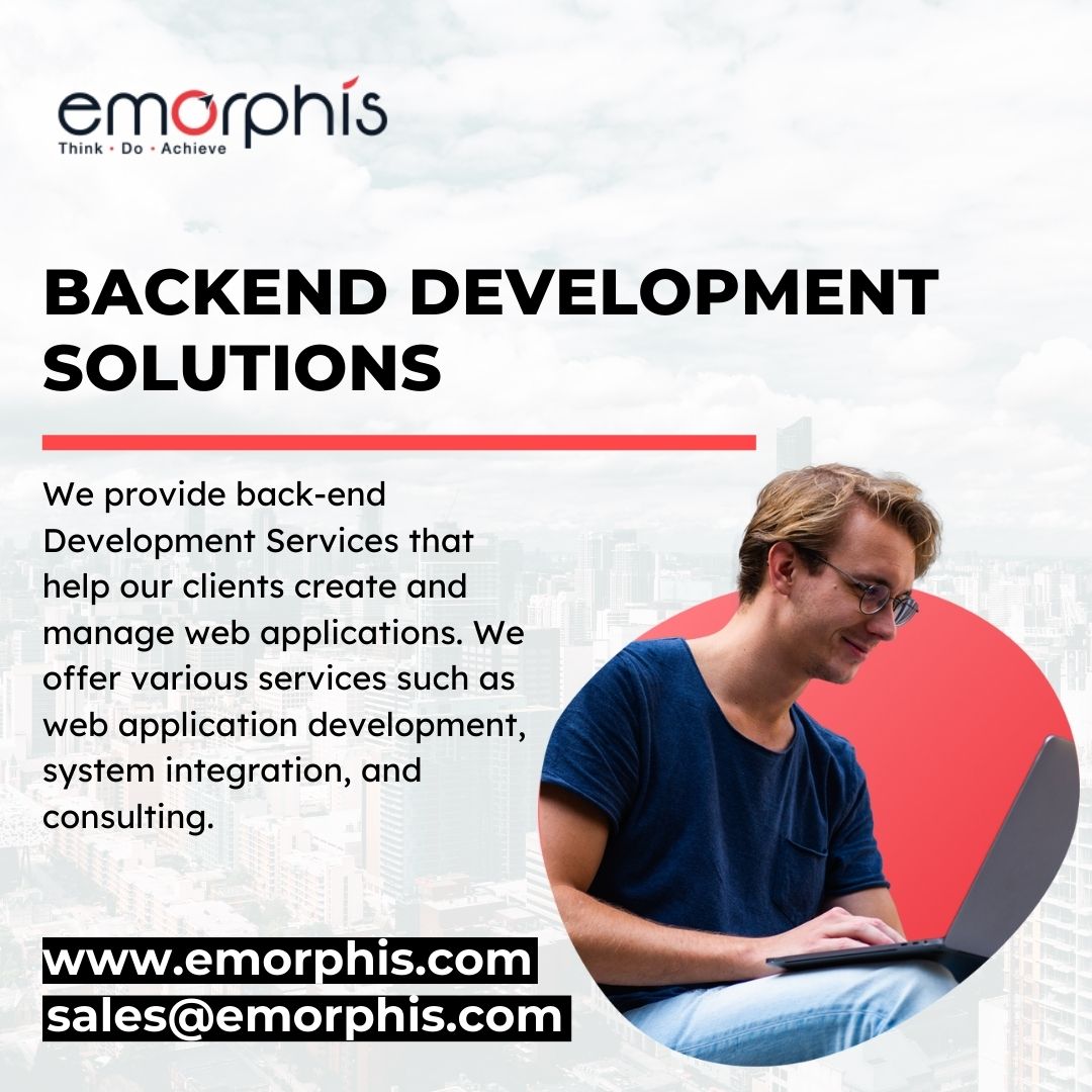 Best Back-End Web Development Services - Emorphis Technologies